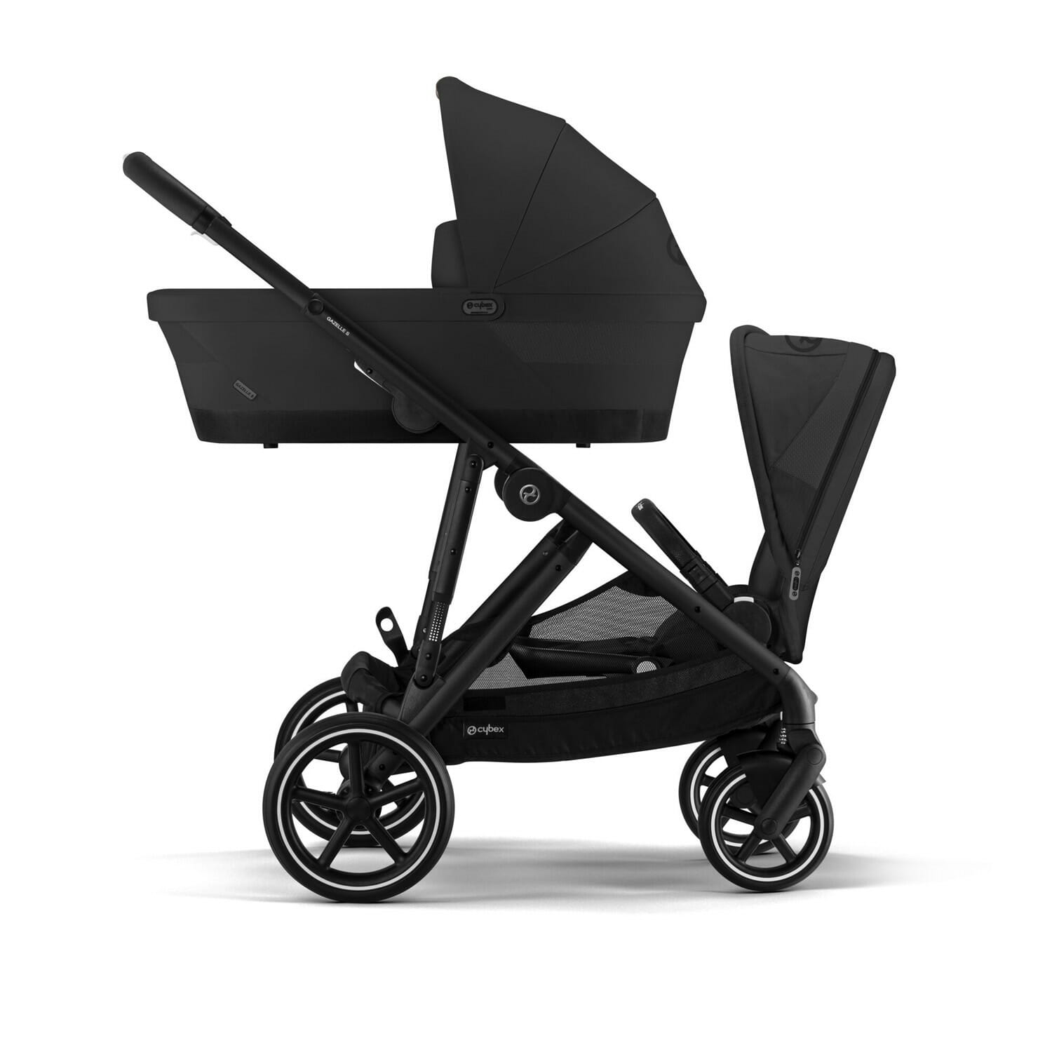 Cybex Gazelle Cot S - Moon Black