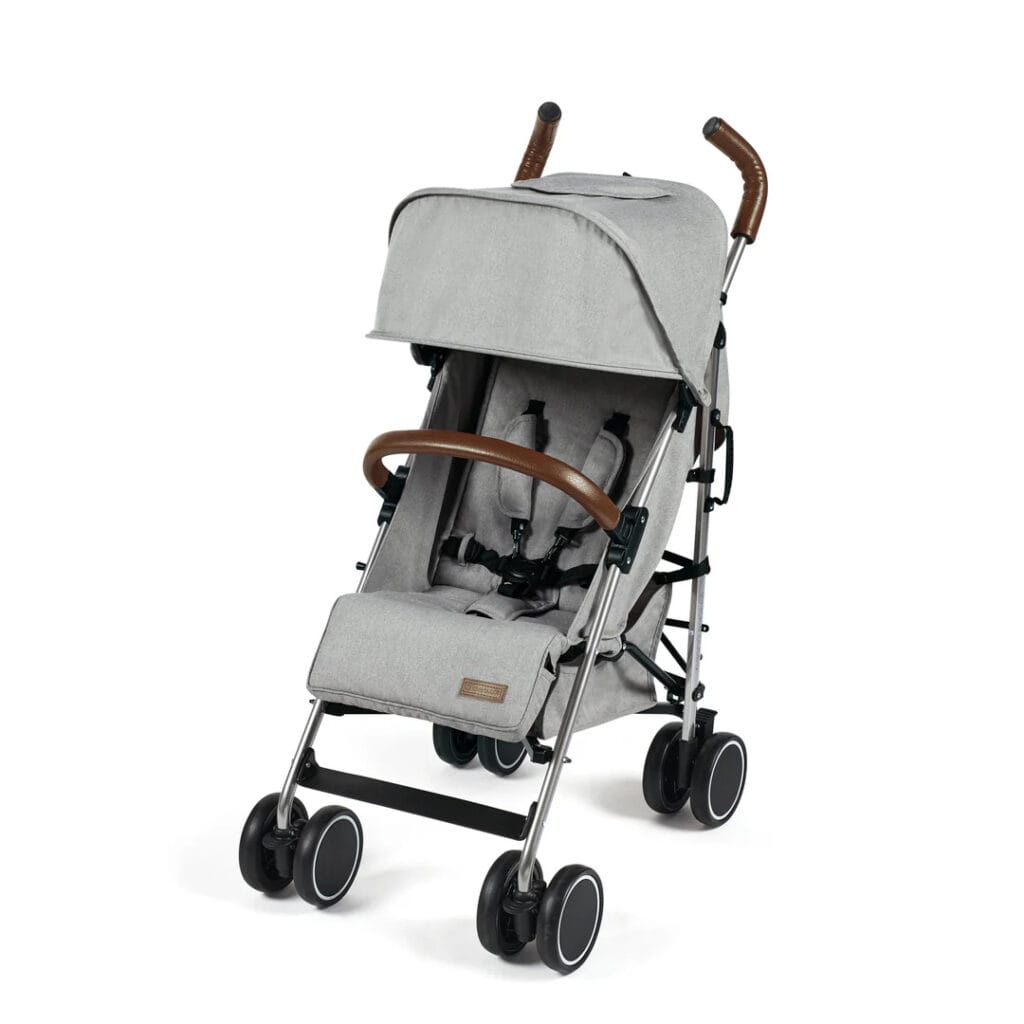 Ickle Bubba Discovery MAX Stroller – Grey/Silver – Babyland