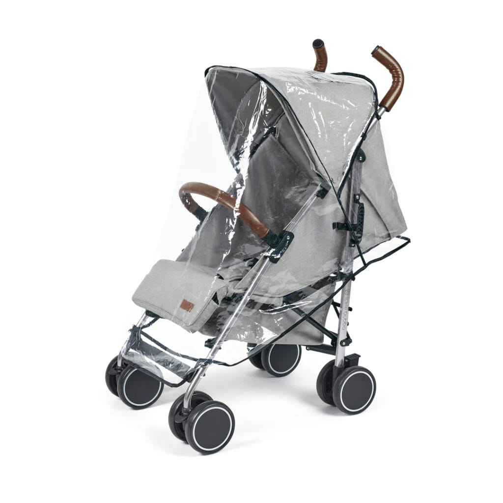 Ickle Bubba Discovery MAX Stroller – Grey/Silver – Babyland