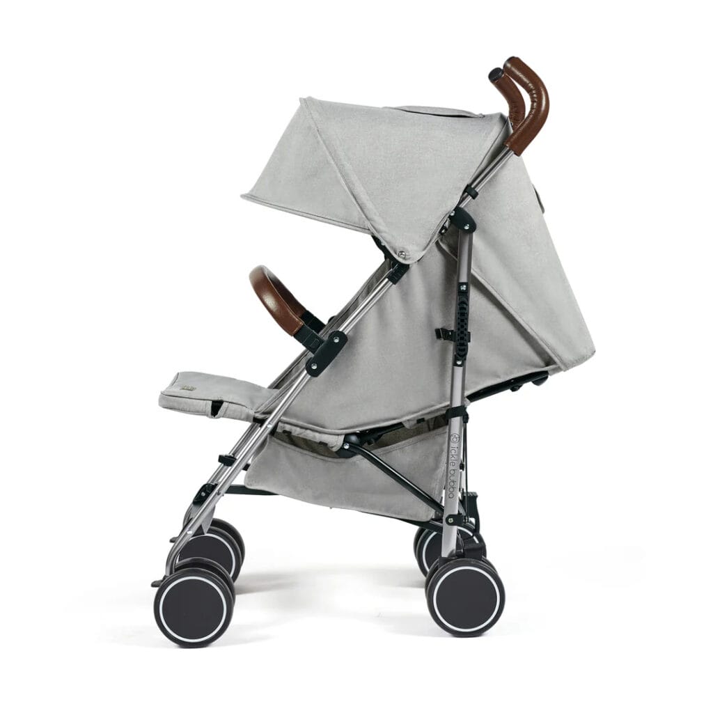 Ickle Bubba Discovery MAX Stroller – Grey/Silver – Babyland