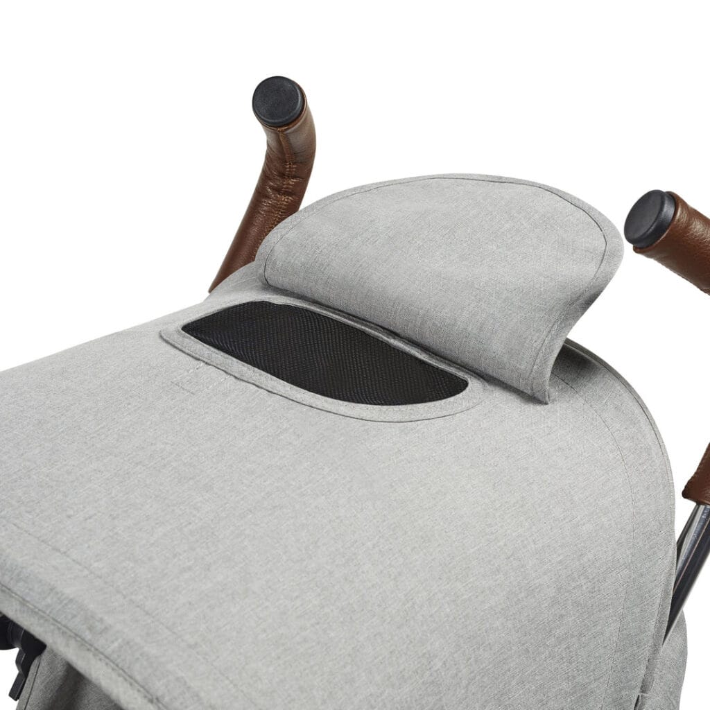 Ickle Bubba Discovery MAX Stroller – Grey/Silver – Babyland