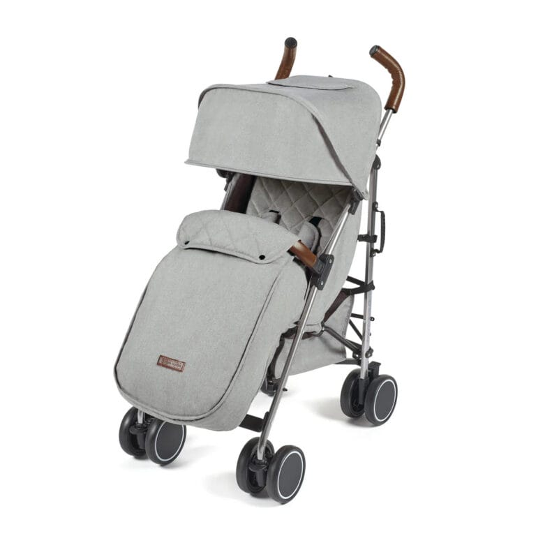 Ickle Bubba Discovery MAX Stroller – Grey/Silver – Babyland