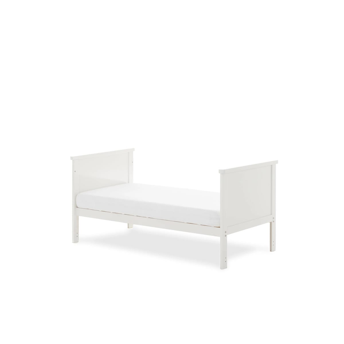 Obaby Evie Mini Cot Bed – White – Babyland