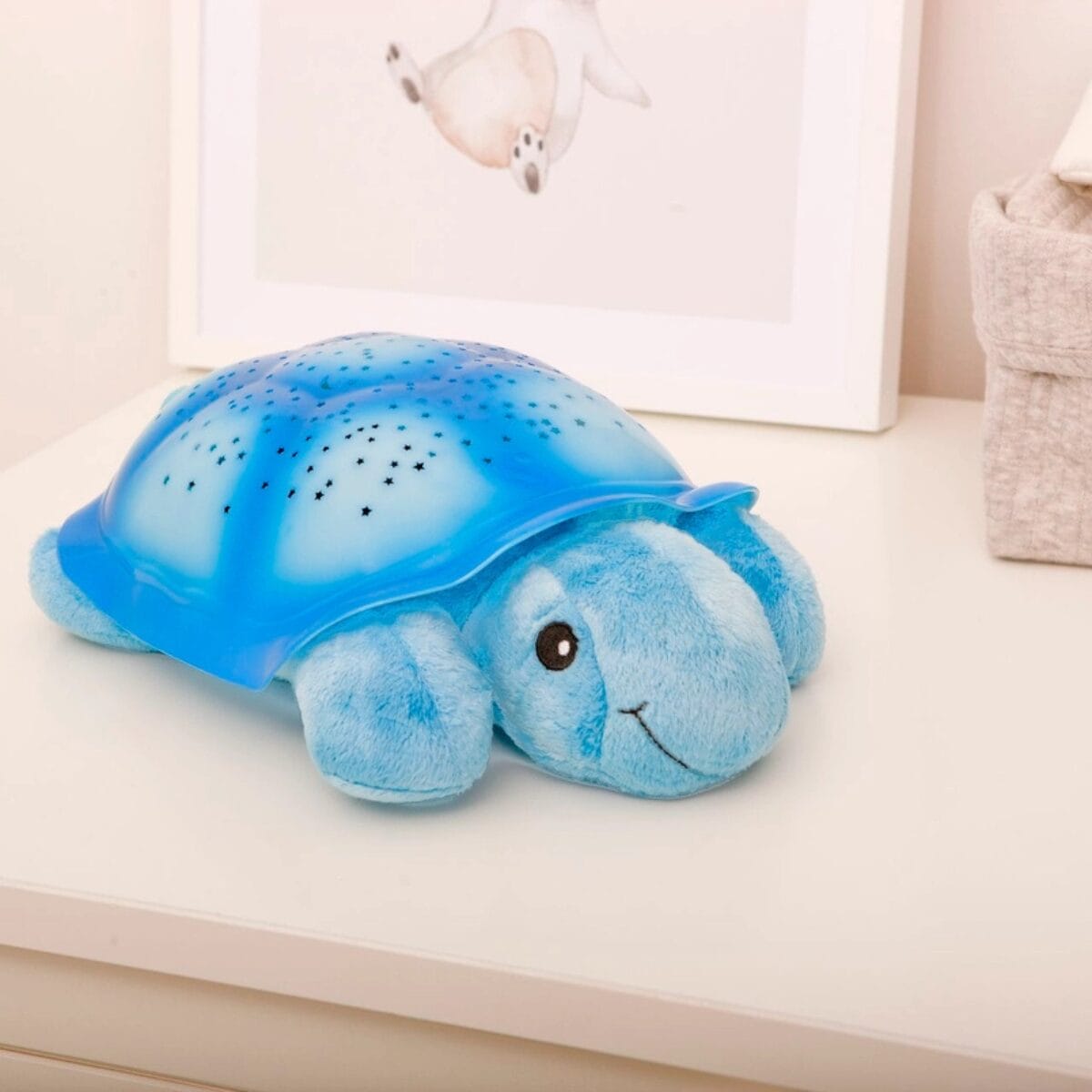 Cloud B Twilight Turtle® Nightlight Projector – Blue – Babyland