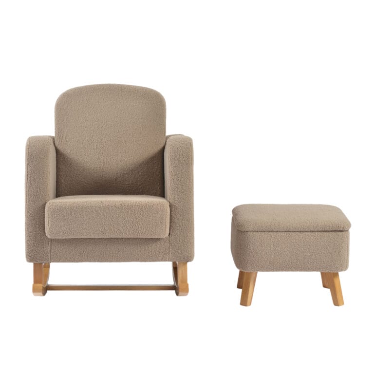 Bebe & Beyond Soother Nursing Chair Biscuit Boucle – Babyland